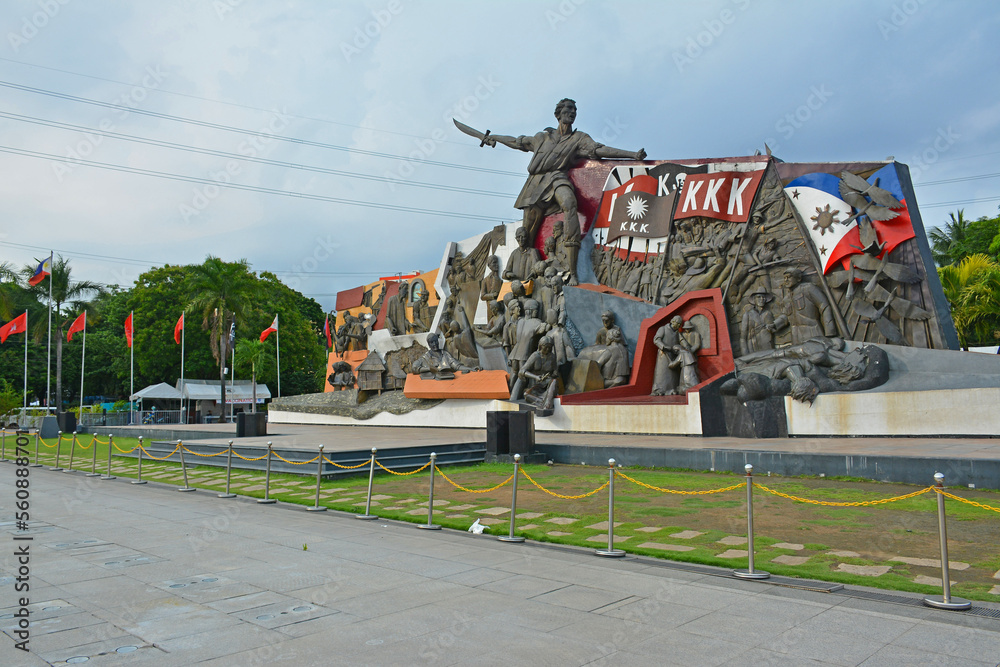 Andres Bonifacio shrine in Manila, Philippines Stock Photo | Adobe Stock