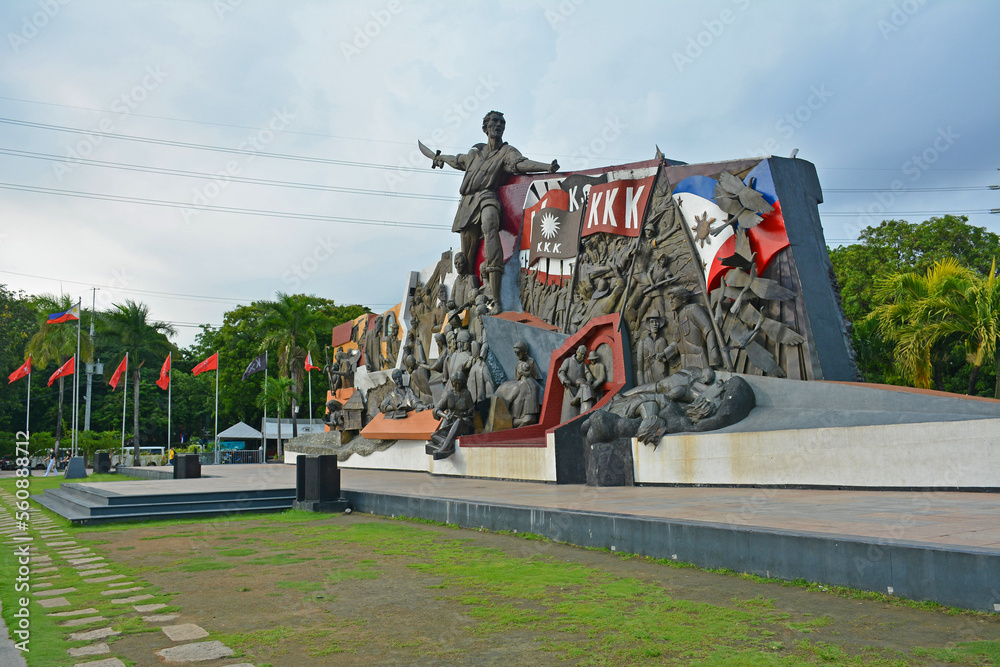 Andres Bonifacio shrine in Manila, Philippines Stock Photo | Adobe Stock