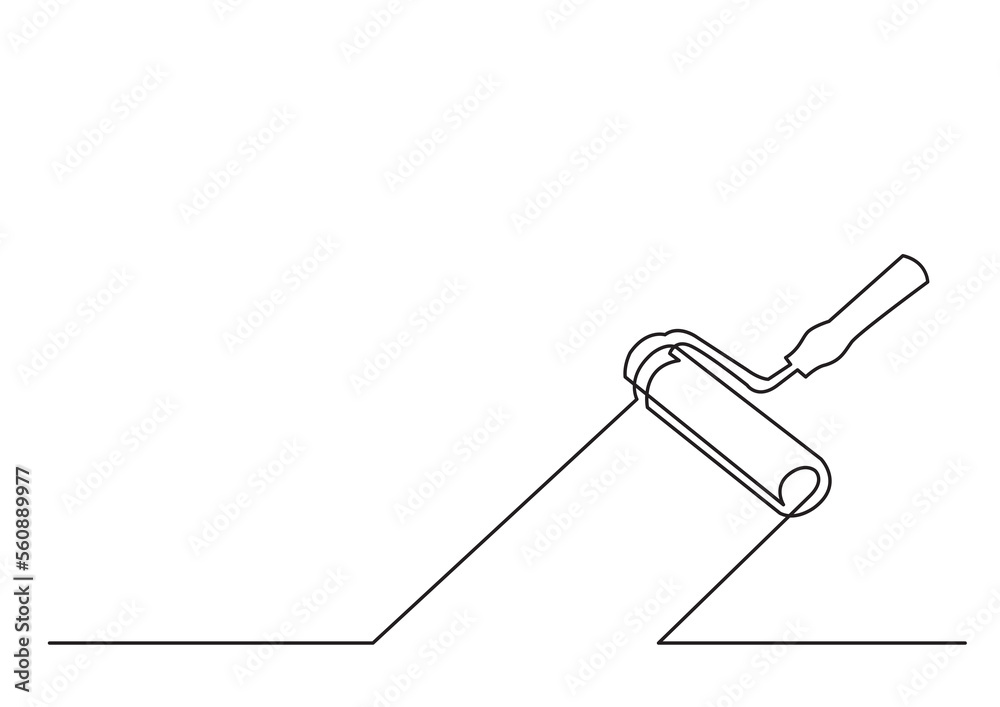 continuous line drawing painting brush - PNG image with transparent ...