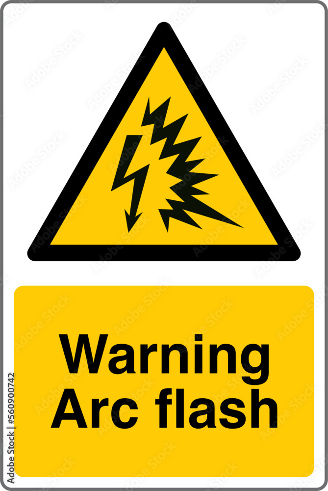 Vetor de Safety Sign Marking Label Symbol Pictogram Standards Warning ...