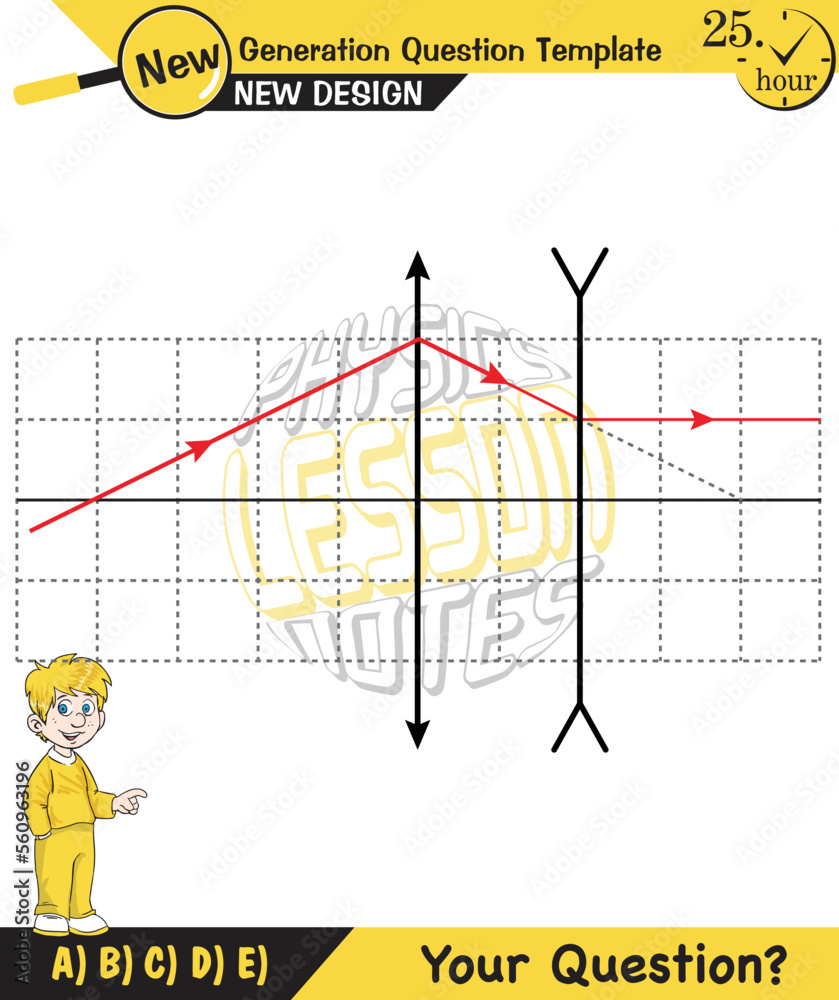 Physics lecture notes, Light and enlightenment, refraction of light ...