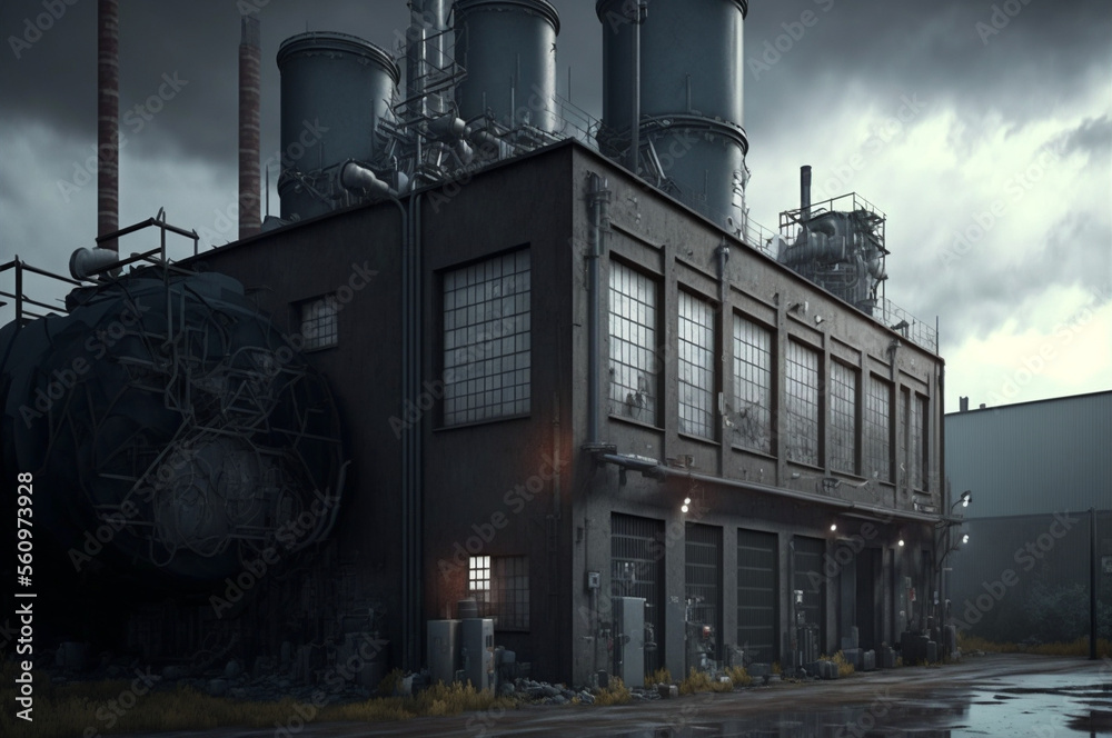 Industrial Factory Buildings