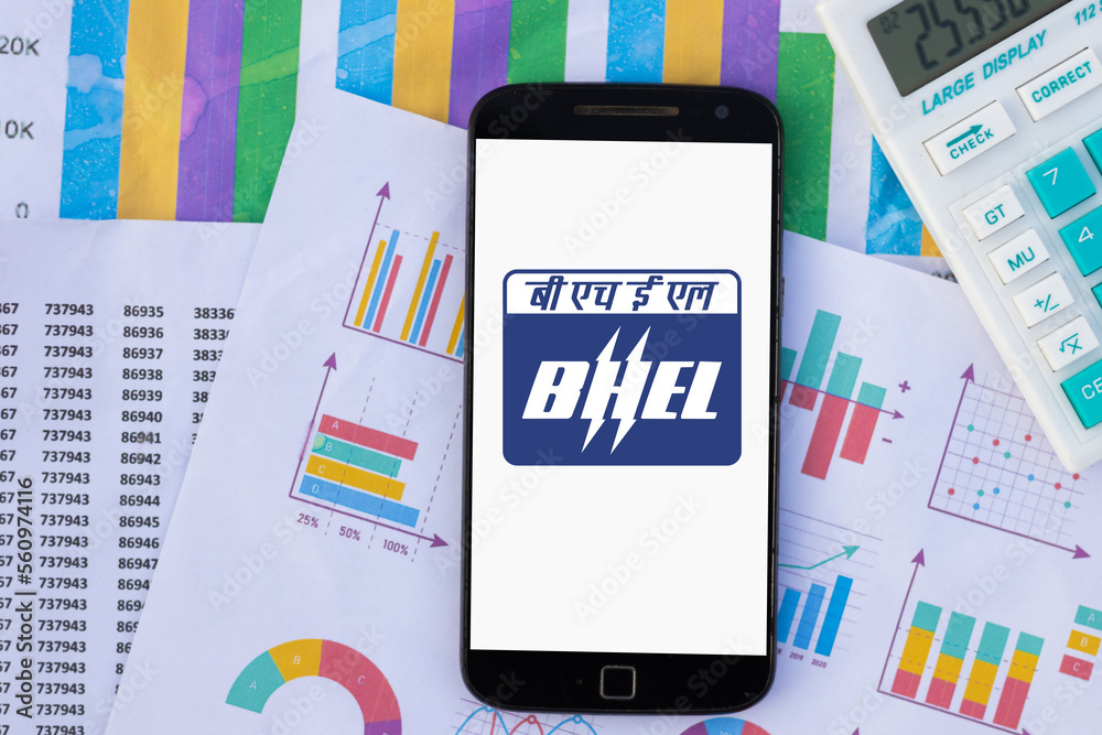 BHEL bharat heavy electricals limited company logo share stock chart ...
