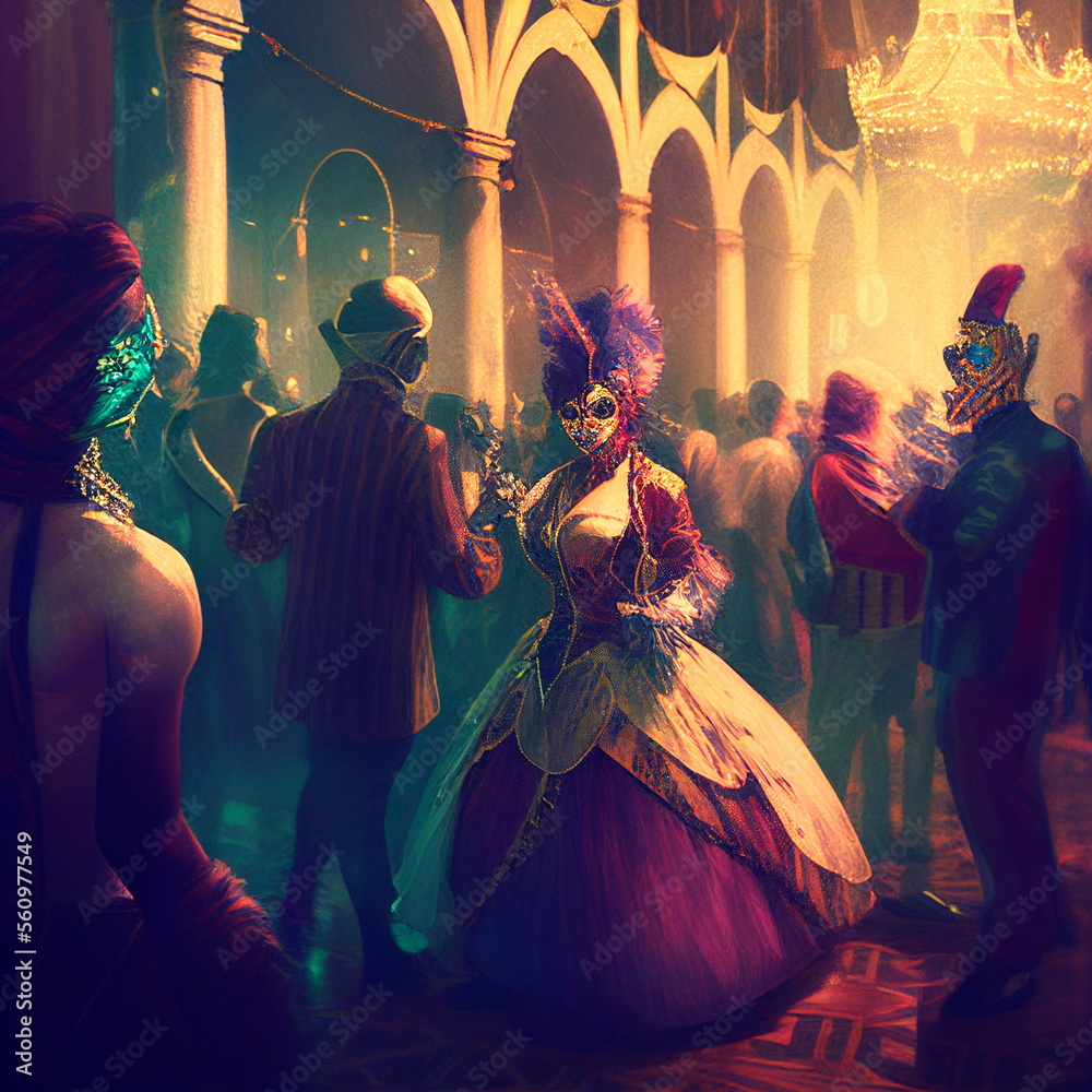 Masquerade Ball Dancing