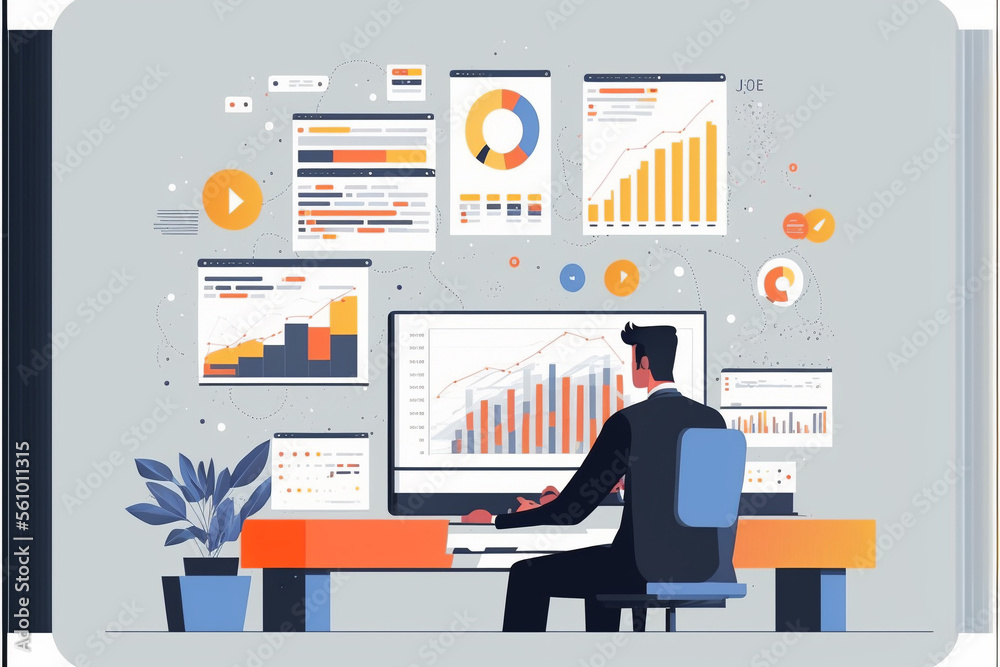 Mastering Data Management in Illustrator Stock Illustration | Adobe Stock