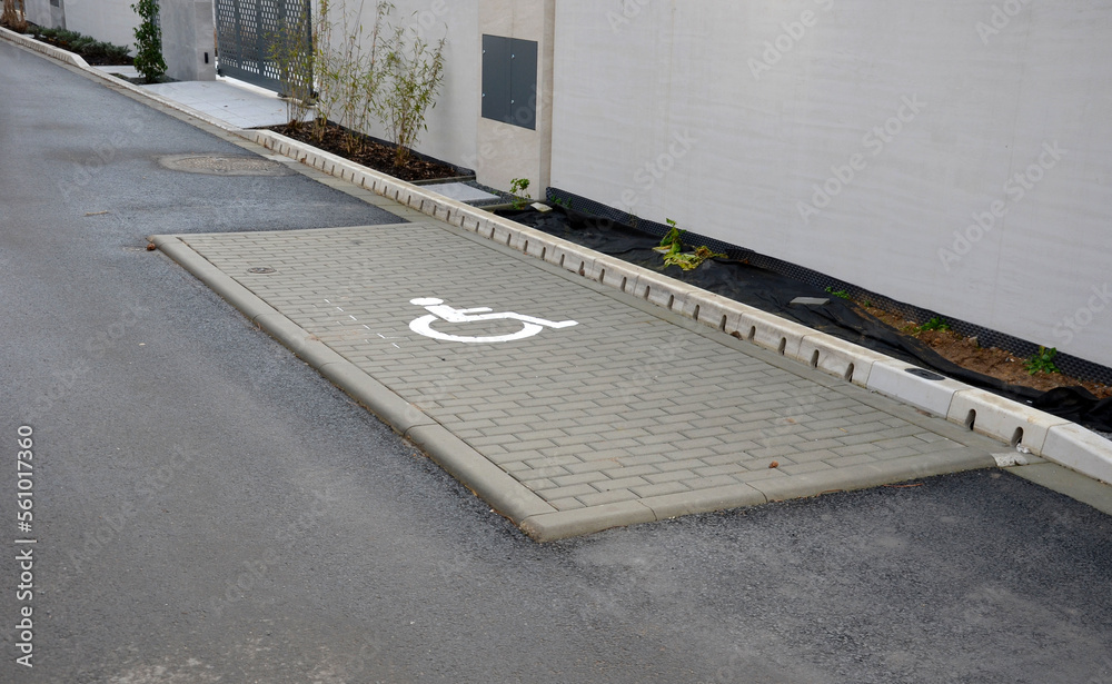 drainage hidden on the edge of an asphalt road Drainage system hidden ...