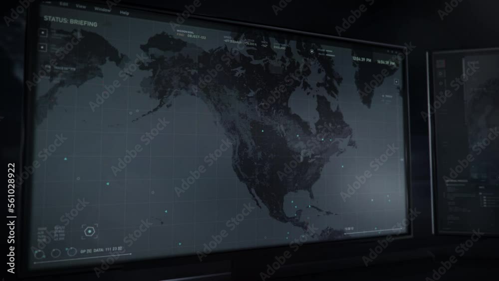 Advanced Spy Scan Technology Tracking Private Jet Of Dangerous ...