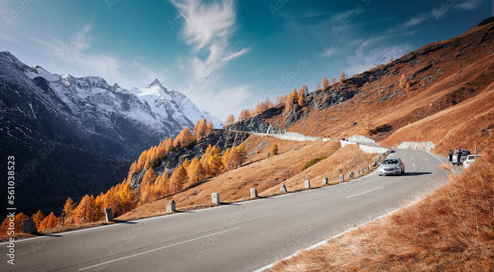 Awesome alpine highland in sunny day. Colorful spring scene. Summer ...