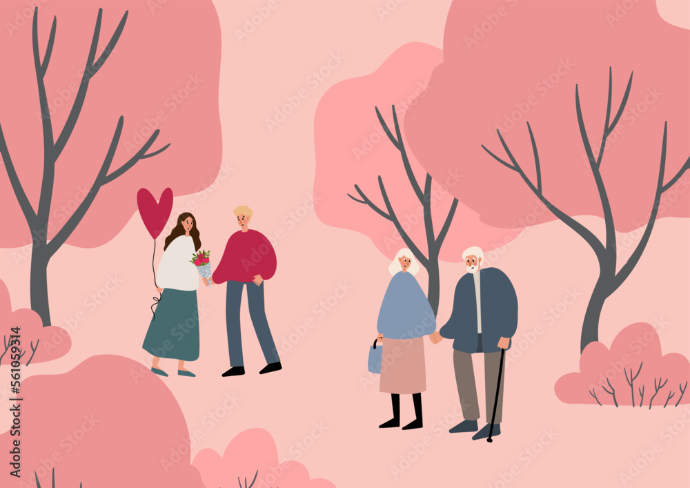 People In Love Clipart