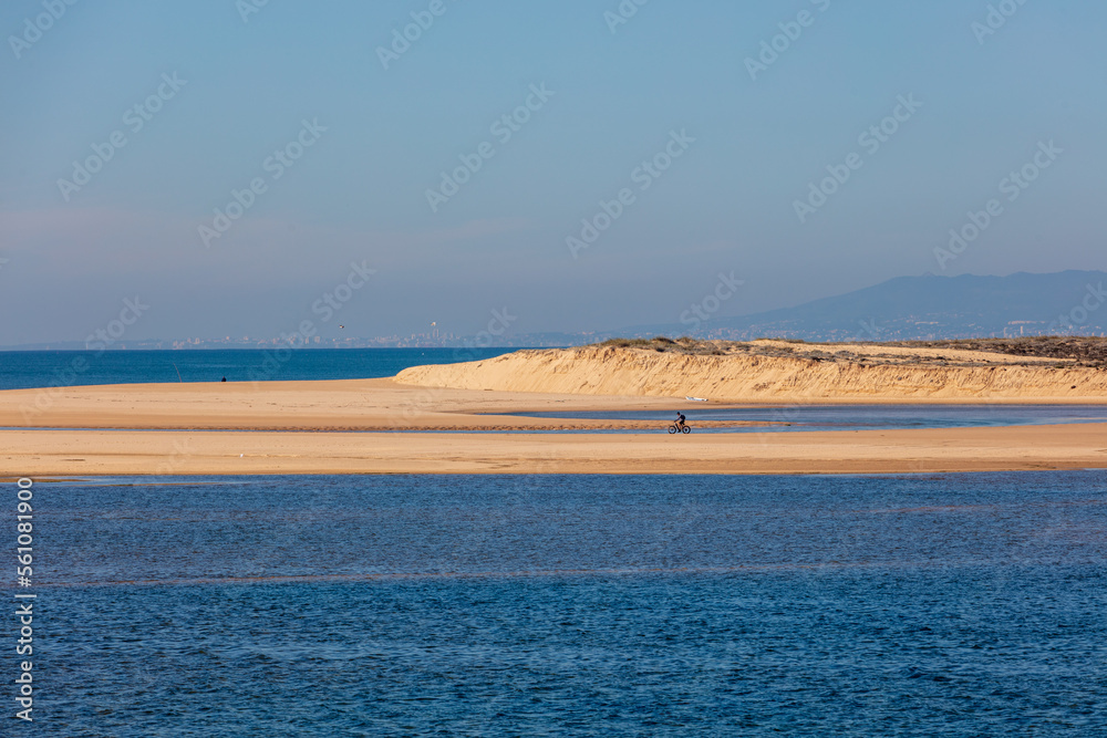 Beautiful December morning with the beach only to ourselves and some ...