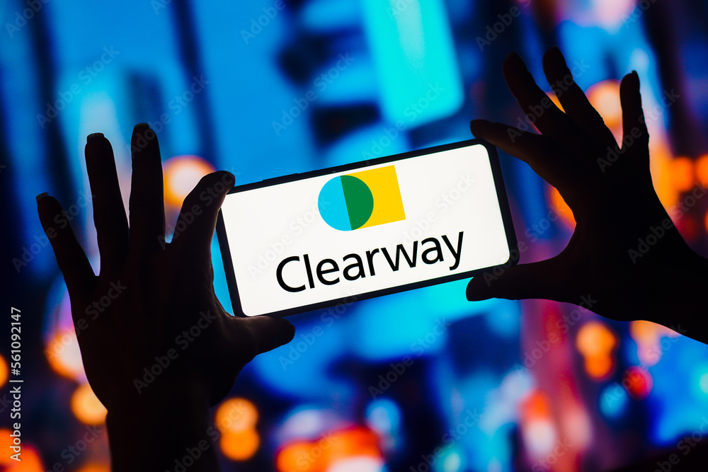 January 13, 2023, Brazil. In this photo illustration, the Clearway ...