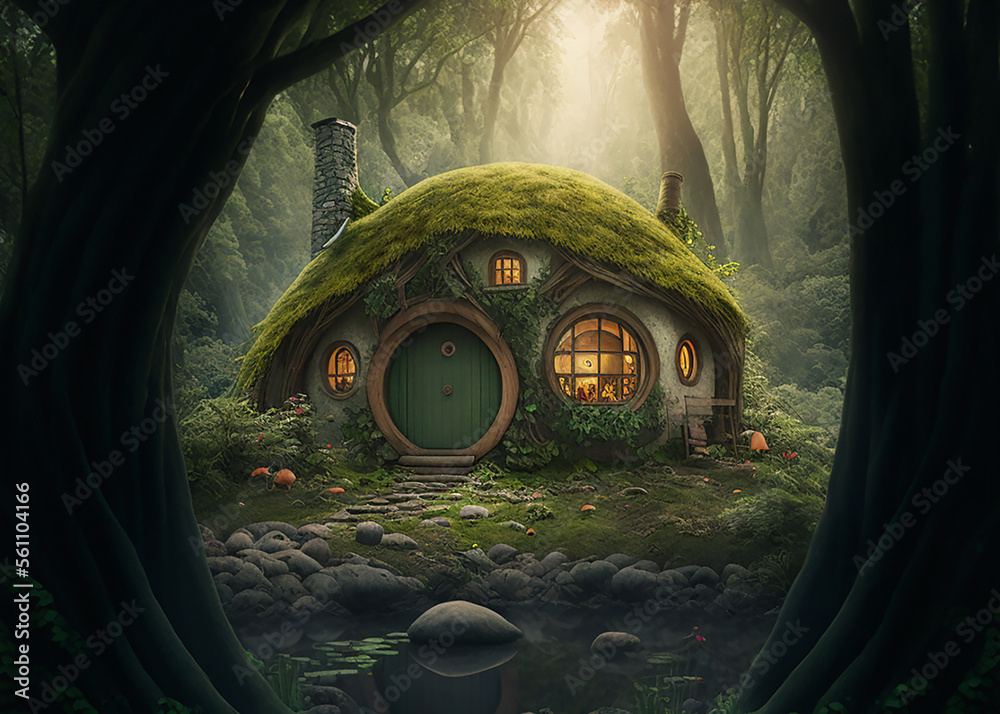 hobbit hide. Stock Illustration | Adobe Stock