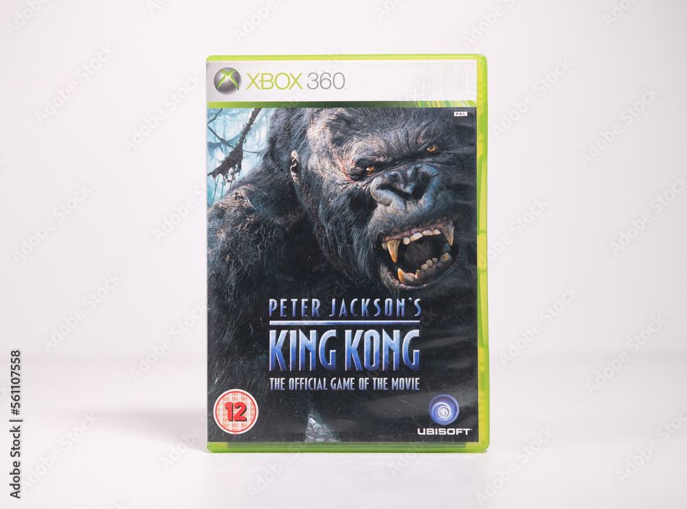Kent, uk, 05.05.2023 Peter Jacksons King Kong Xbox 360 Action Adventure ...
