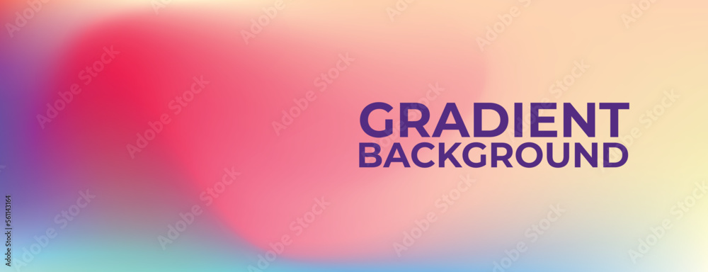 Gradient Mesh Colorful Background Design Stock Vector | Adobe Stock