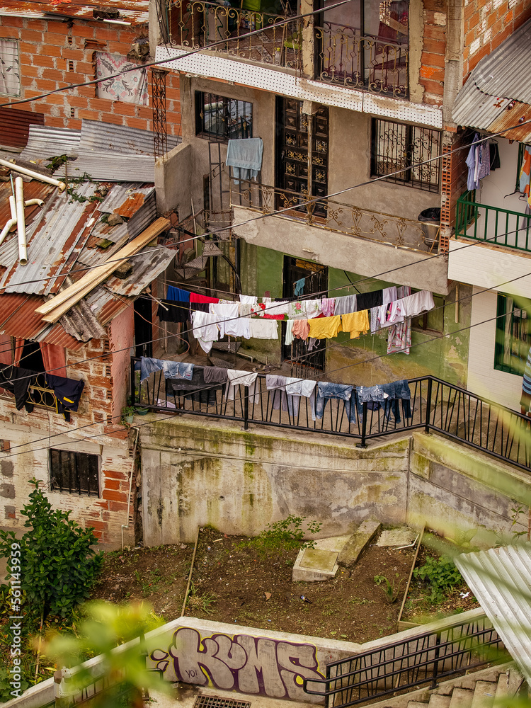 The comuna 13 neighborhood in Medellin, Colombia has transformed from a ...