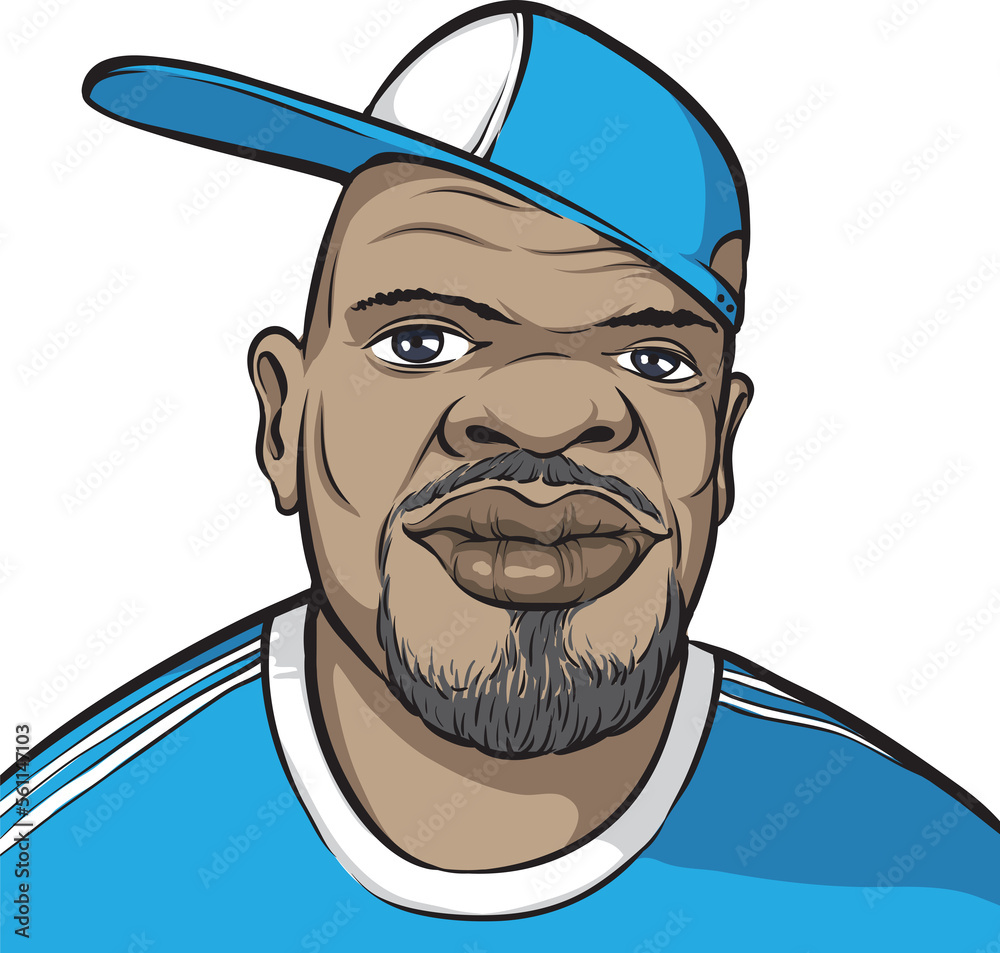 black man with baseball cap - PNG image with transparent background ...