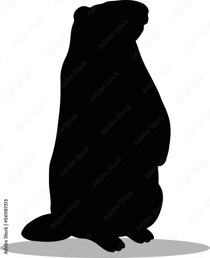 Gophers Silhouette, cute Gophers Vector Silhouette, Cute Gophers ...