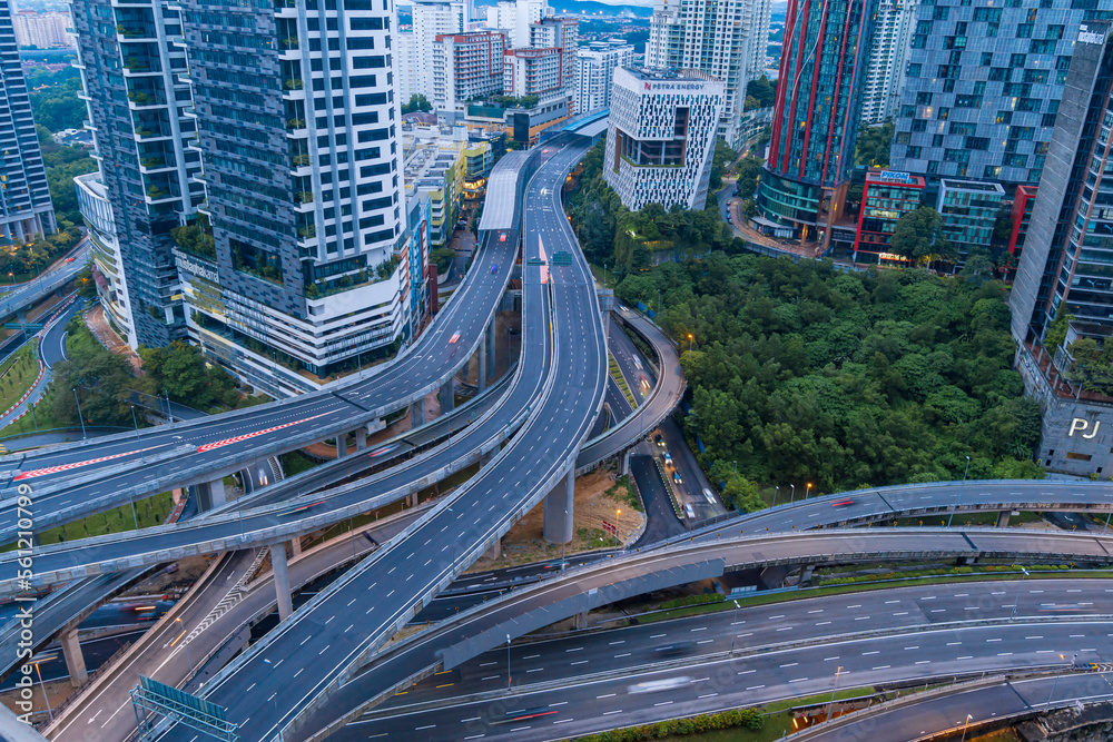 Timelapse footage of Dash Highway ( Damansara Shah Alam Elevated ...