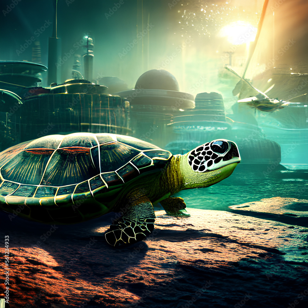 Post-apocalyptic underwater. The beautiful underwater world of the ...