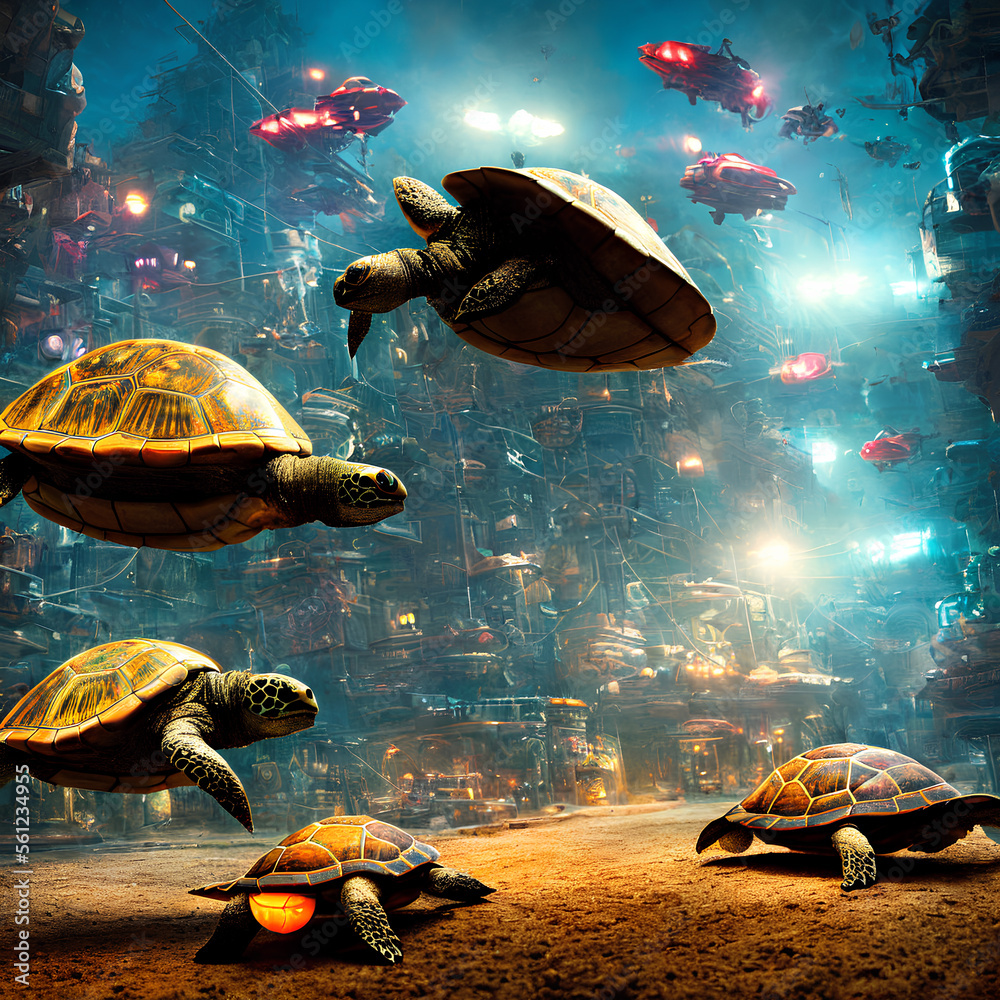 Post-apocalyptic underwater. The beautiful underwater world of the ...