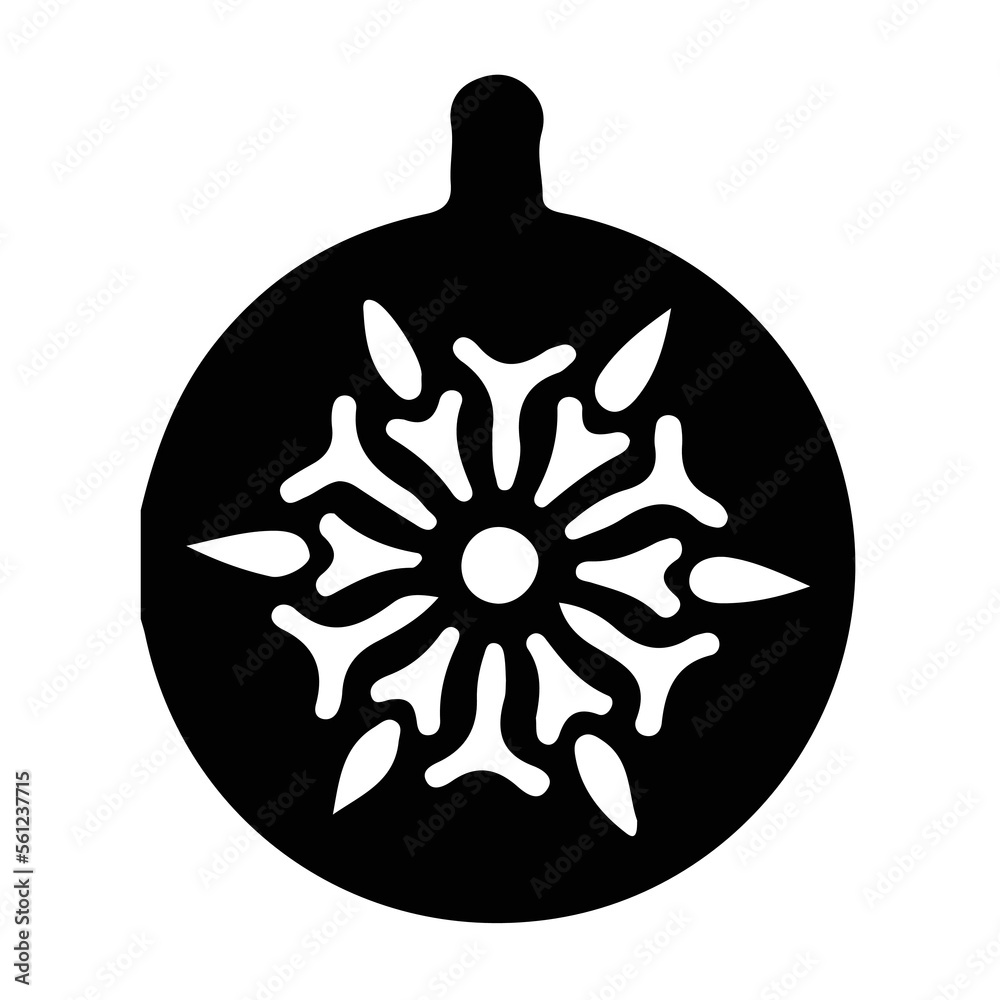 Christmas vector clipart isolated on white, christmas clipart black ...