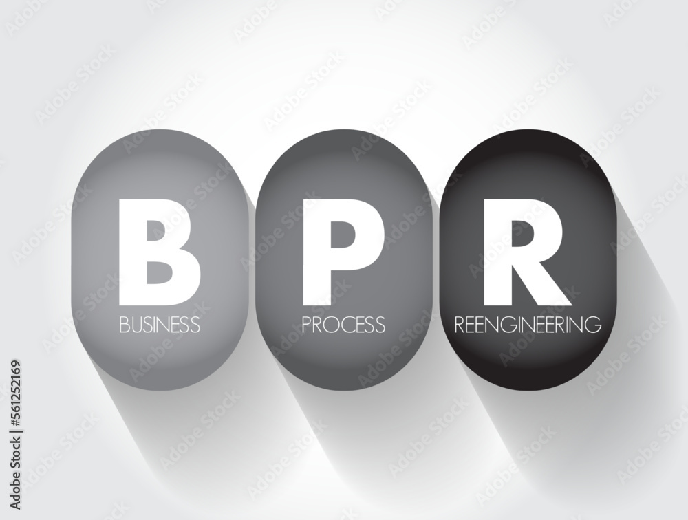 BPR Business Process Reengineering - redesign of core business ...