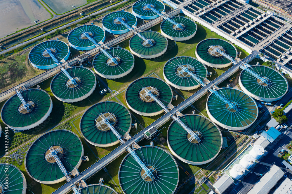 Aerial View Of Drinking Water Treatment Microbiology Of Drinking Water