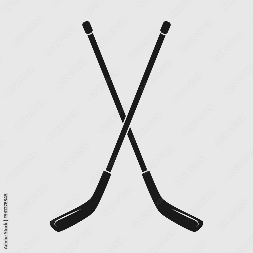Hockey Sticks SVG Cut File, Puck Svg, Sticks Svg, Ice Hockey Svg ...