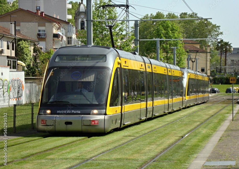 Metro do Porto - Public transport Service Stock Photo | Adobe Stock