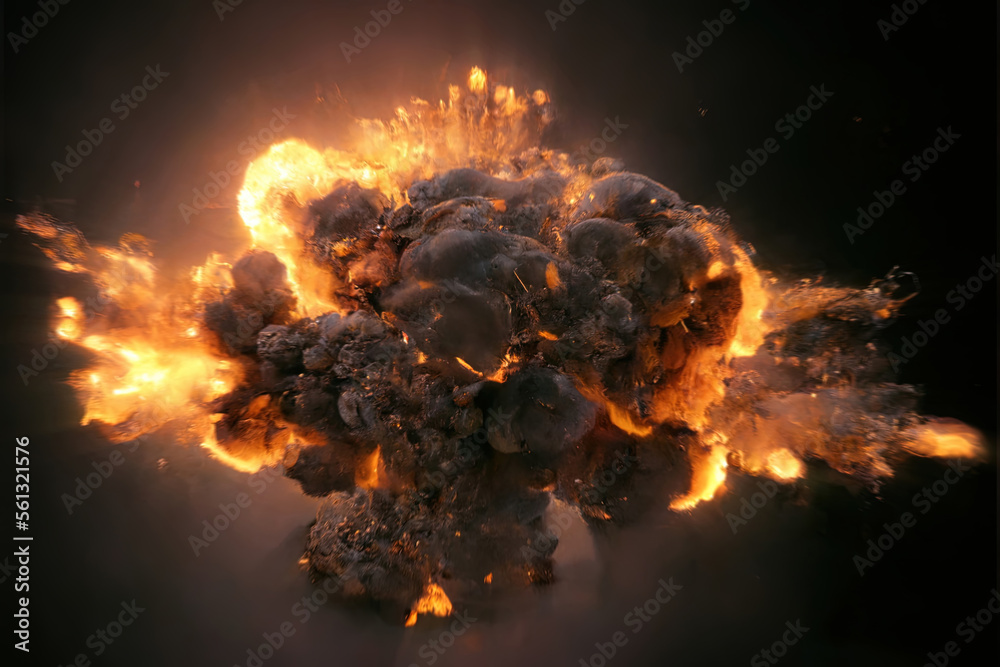 Hydrogen Gas Explosion