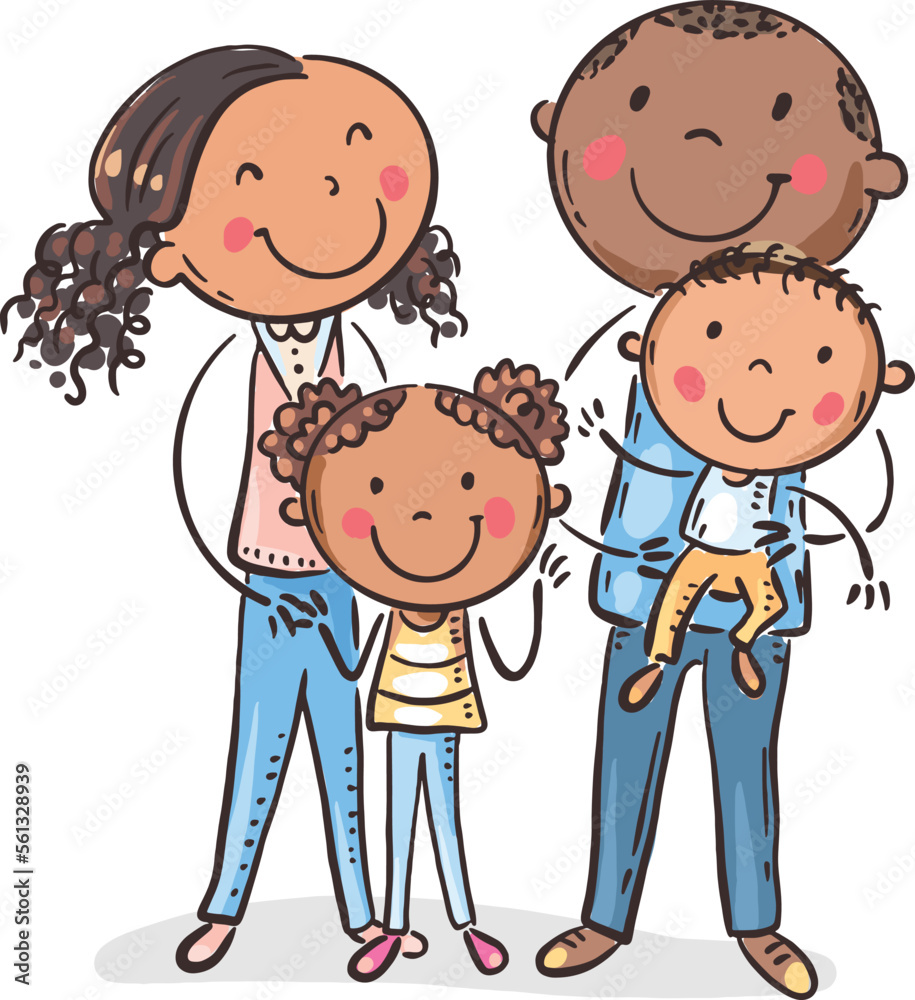 Happy Family Cartoons