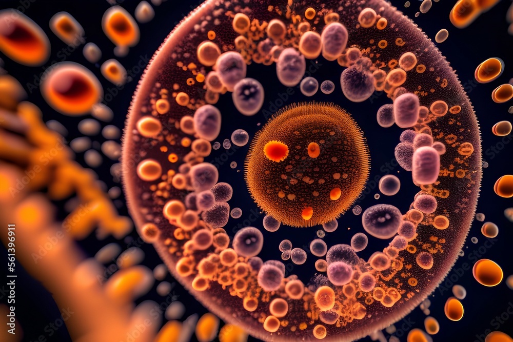 Generative AI for a High-Magnification Visualization of Bacteria and ...