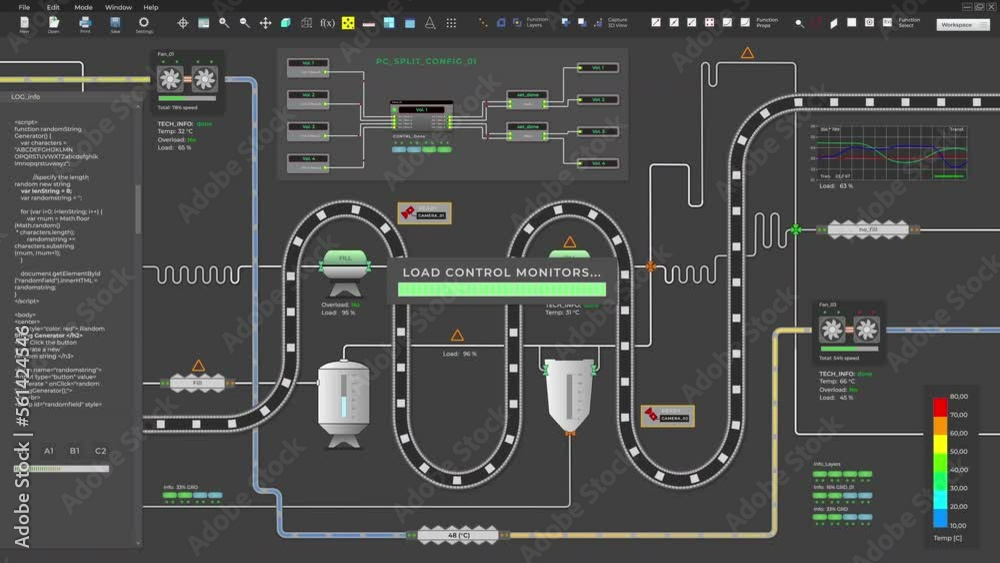 Visualisation of the manufacturing process automation at the industrial ... Visualisation of the manufacturing process automation at the industrial ...