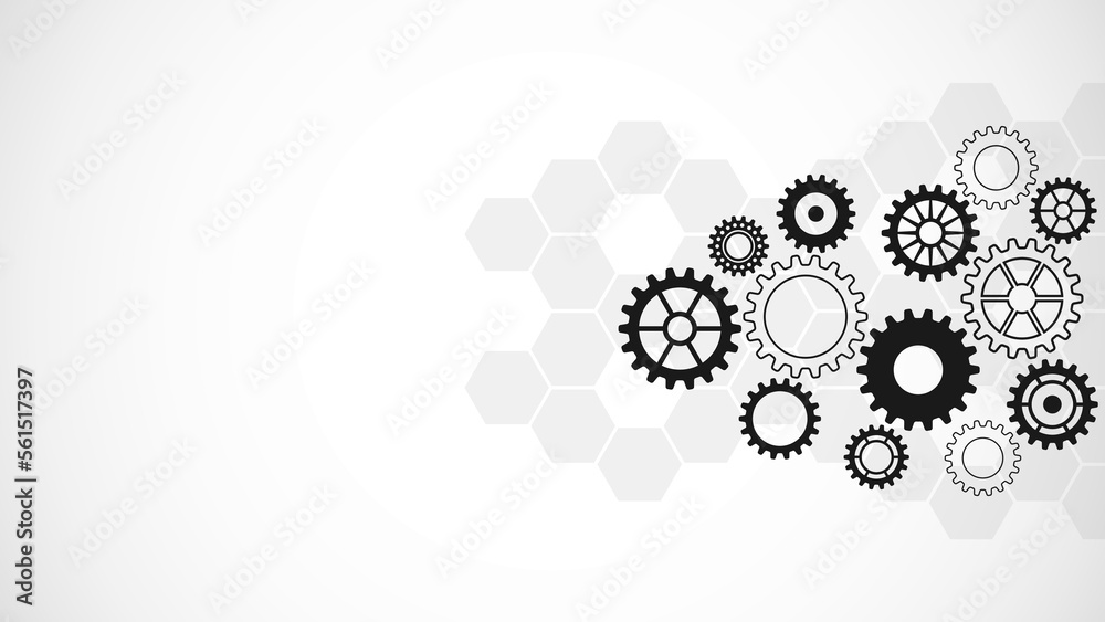 Cogs and gear wheel mechanisms. Concepts and ideas for hi-tech digital ...
