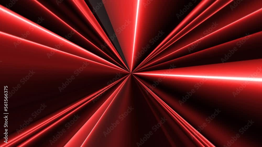 abstract red color psychedelic wavy tunnel motion background. visual ...