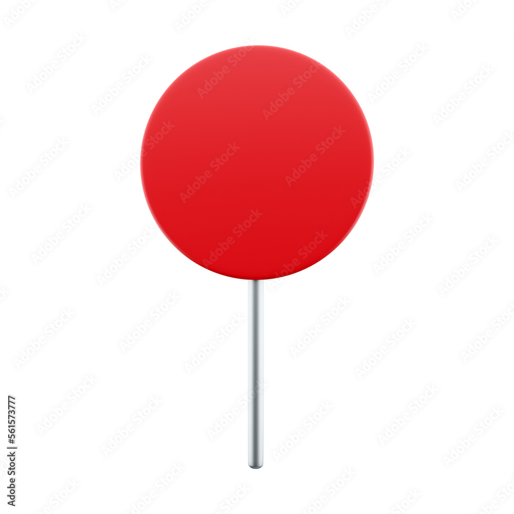 Raster version 3d rendering. Illustration of Prohibited Red Circle Sign ...