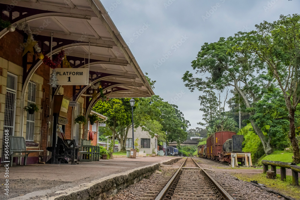 Umgeni steam railway station in Inchanga Durban runs steam train and ...