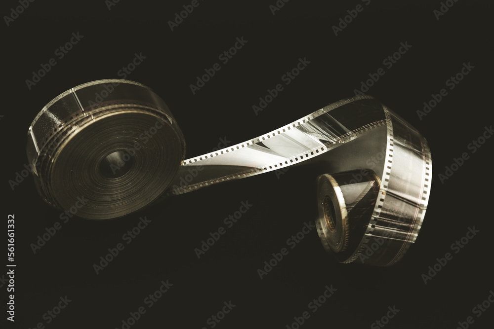 Rollo de película de cine. Stock Photo | Adobe Stock