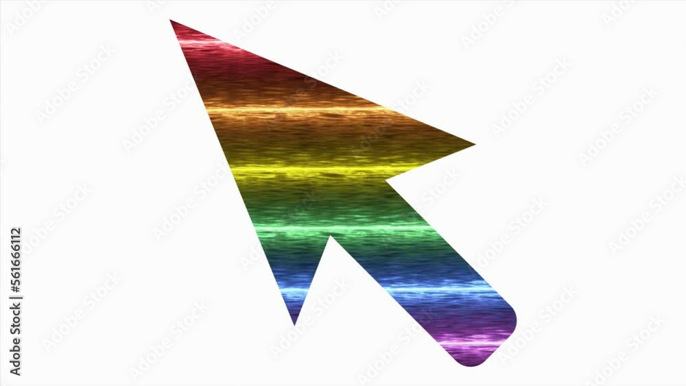 LGBT cursor icon rainbow abstract lesbian, gay, bisexual, and ...