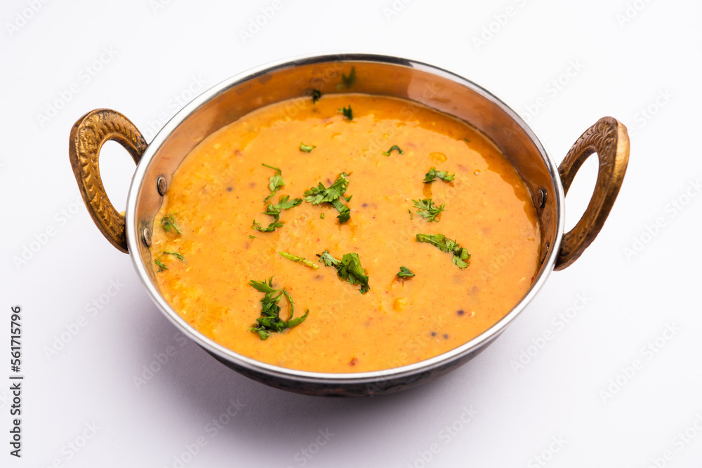 Khatti Dal is a food from India, a Hyderabadi cuisine, dal made using ...