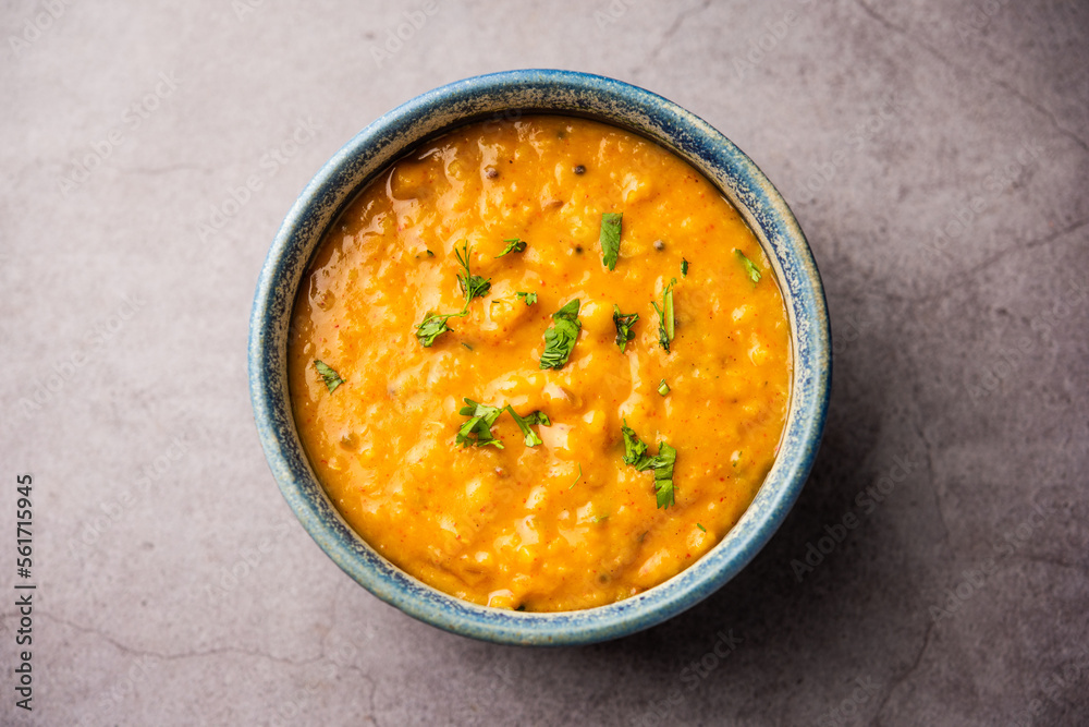 Khatti Dal is a food from India, a Hyderabadi cuisine, dal made using ...