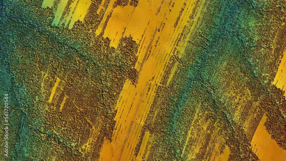 Animation of digital elevation model of a forest area with a river. GIS ...