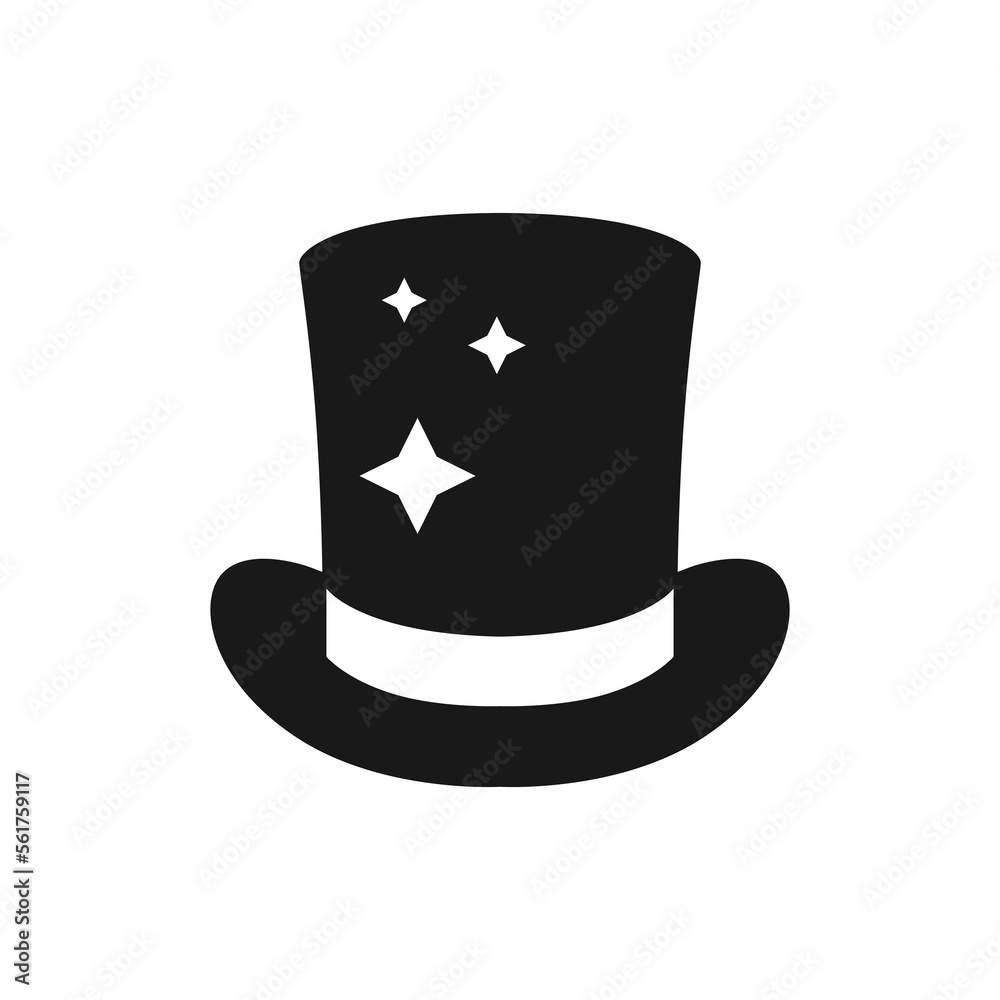 Magician Logo Design Template Inspiration, Vector Illustration. Stock ...