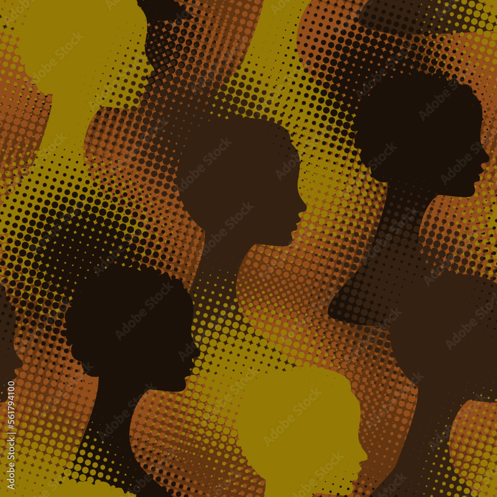 Celebrating Black History Month. Multicultural society. Multicultural ...