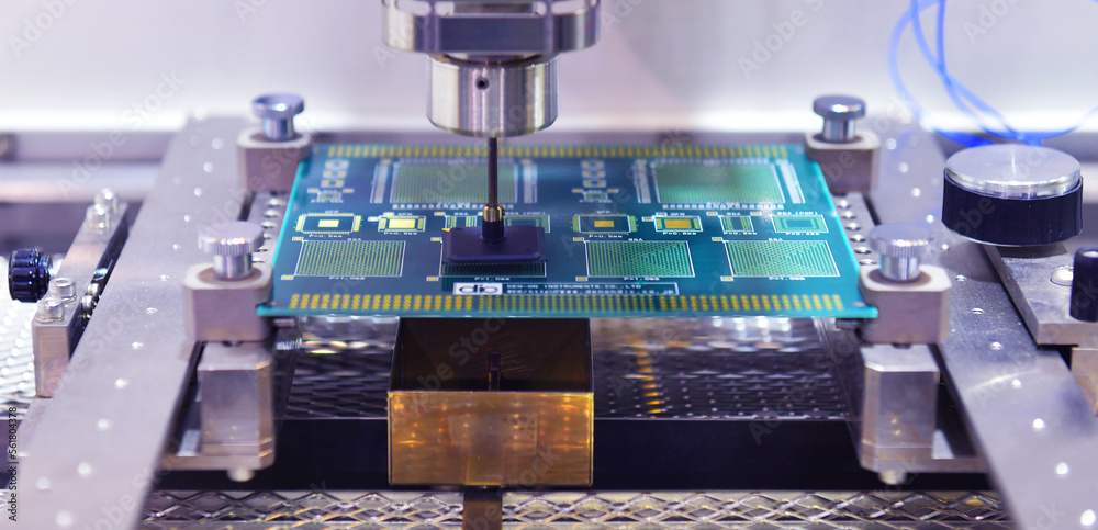 Technological process of soldering and assembly chip components on pcb ...