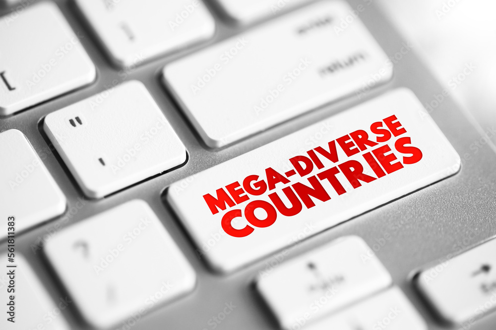 Mega-diverse countries - those that house the largest indices of ...