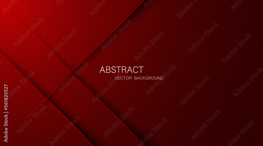 Abstract red steel mesh background with red glowing lines with free ...