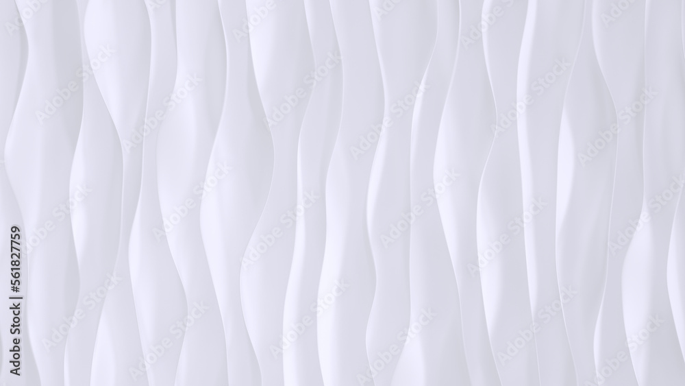 White wave background. white background. Organic white texture. 3d ...