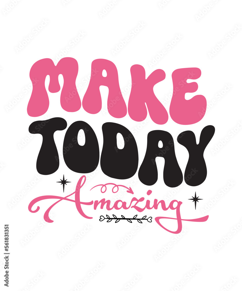 Retro Motivaton bundle, Motivation svg set, Motivation quotes ...