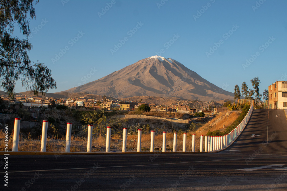 Volcan misti Stock Photo | Adobe Stock